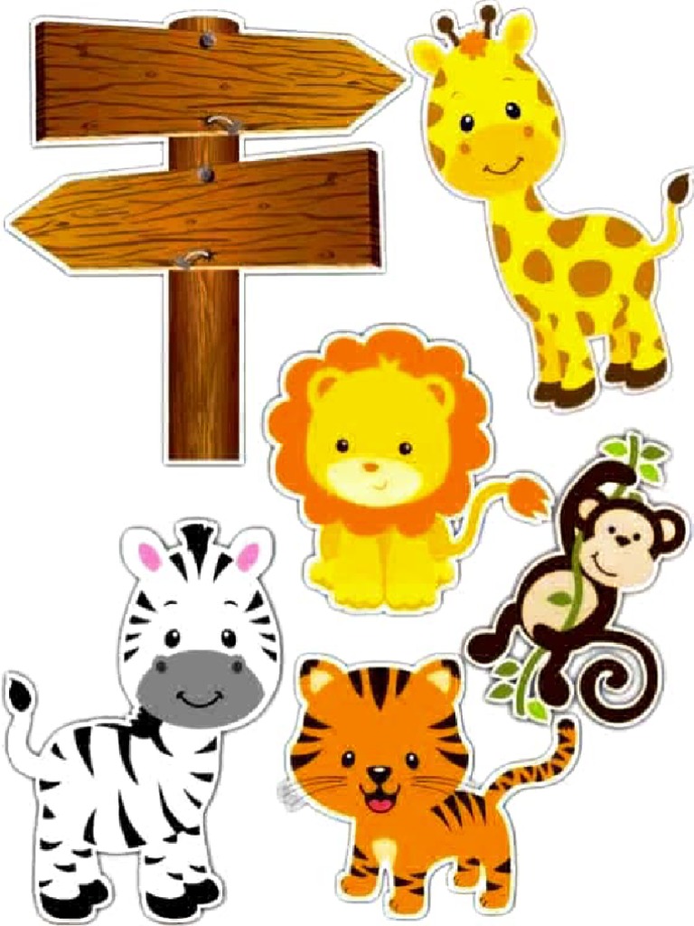 Animales para Recortar 1 | PDF