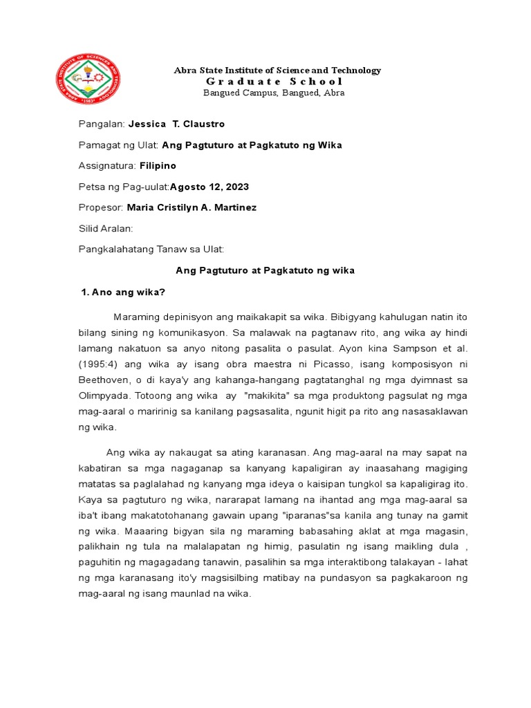 Final Report | PDF