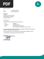 Contoh Surat Penarikan Kendaraan Berupa Motor | PDF