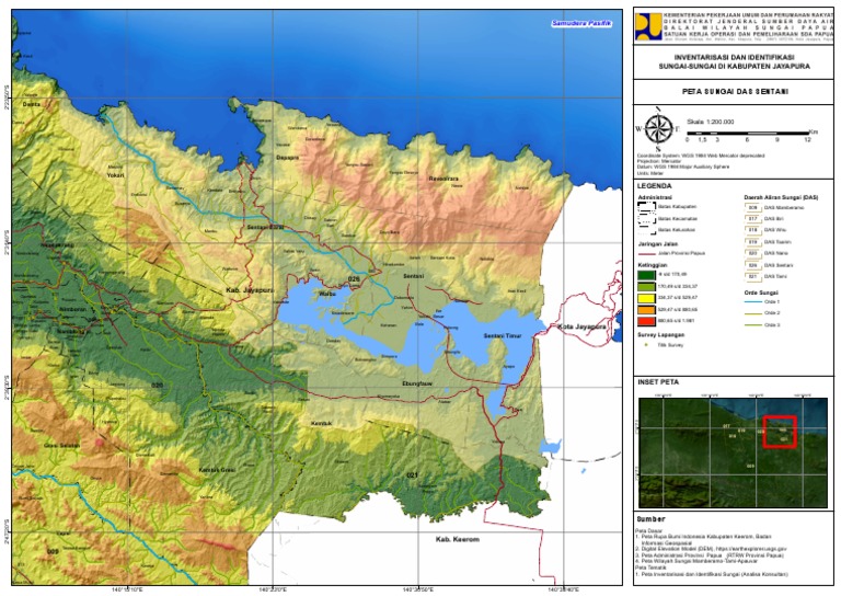 Peta Sungai DAS Sentani | PDF