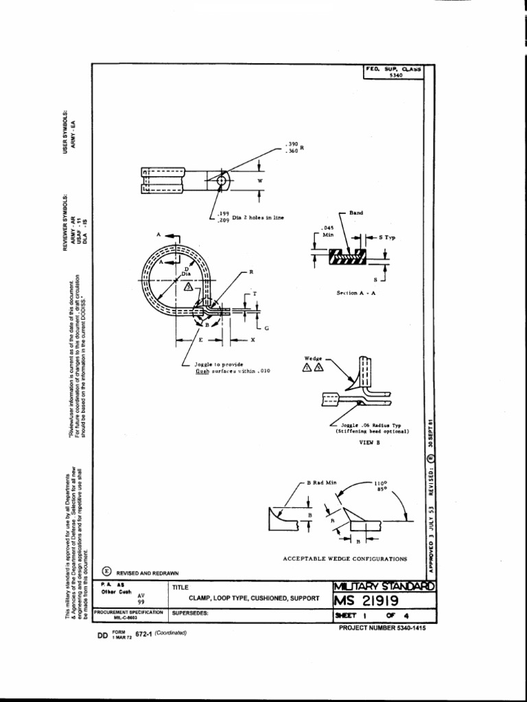MS21919 (Military Standard) | PDF