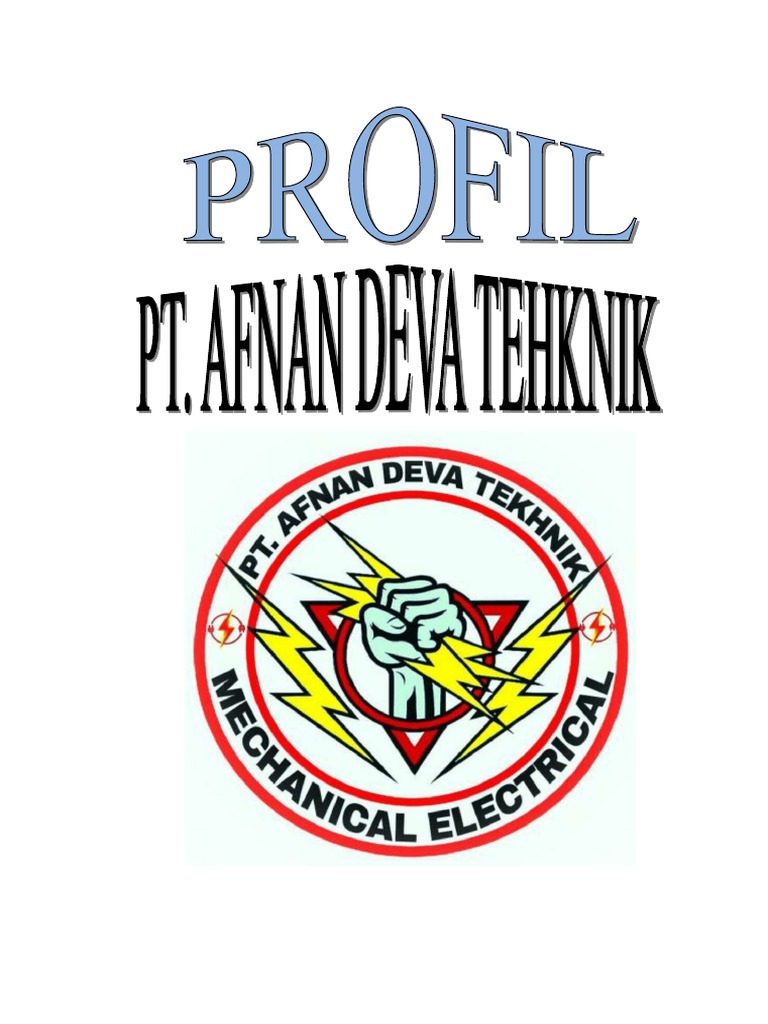 Profil Perusahaan PT. Afnan Deva Teknik | PDF