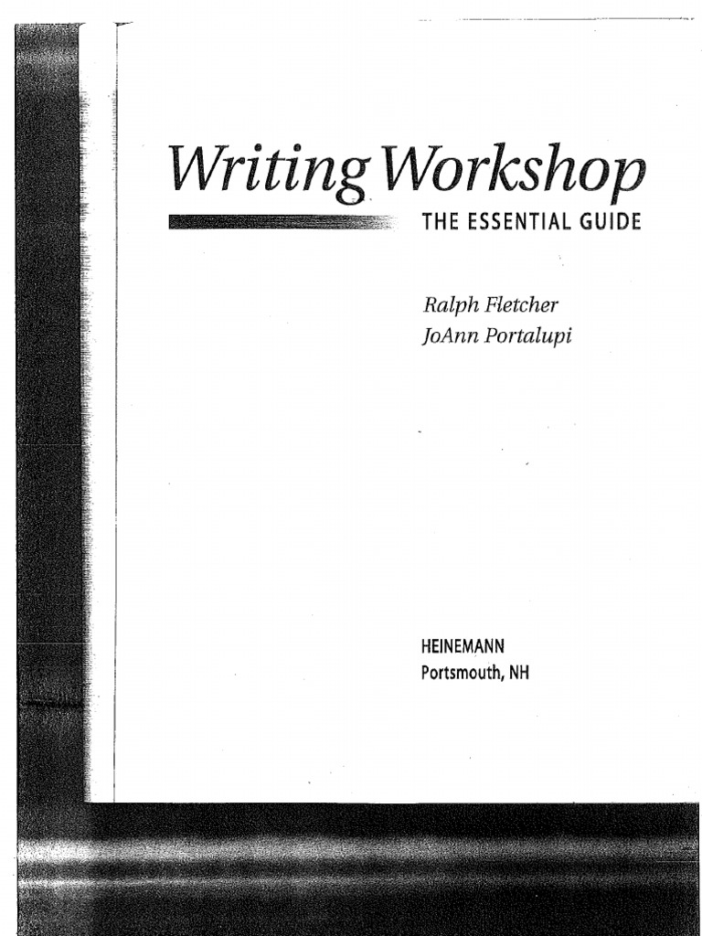 Writer's Workshop The Essential Guide | PDF