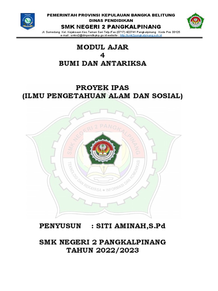 Proyek IPAS: Bumi dan Antariksa | PDF