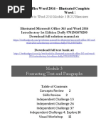 Word Module 4 Assignment Overview | PDF
