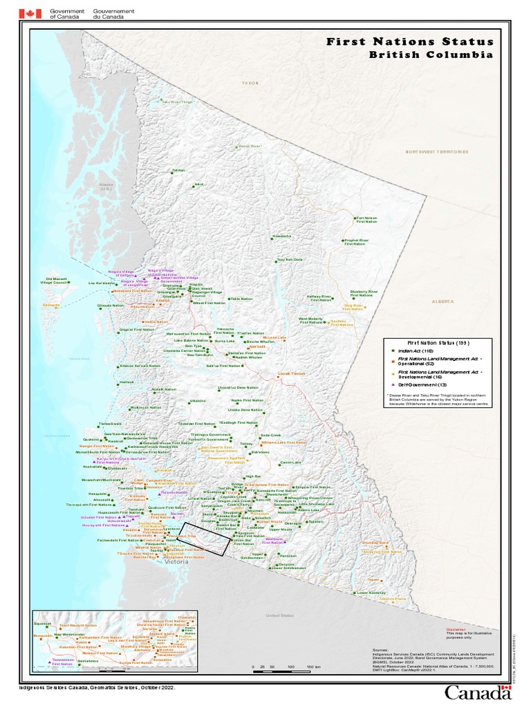 Map Room Ind Peoples Land FN Can BC 1678118891457 Eng | PDF