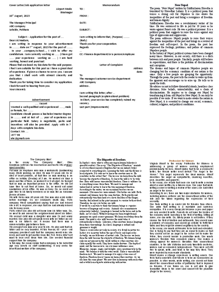 BBS 2nd Year Business Communication | PDF