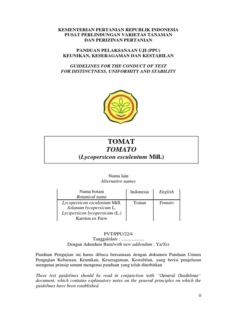 Ppu Tomat | PDF