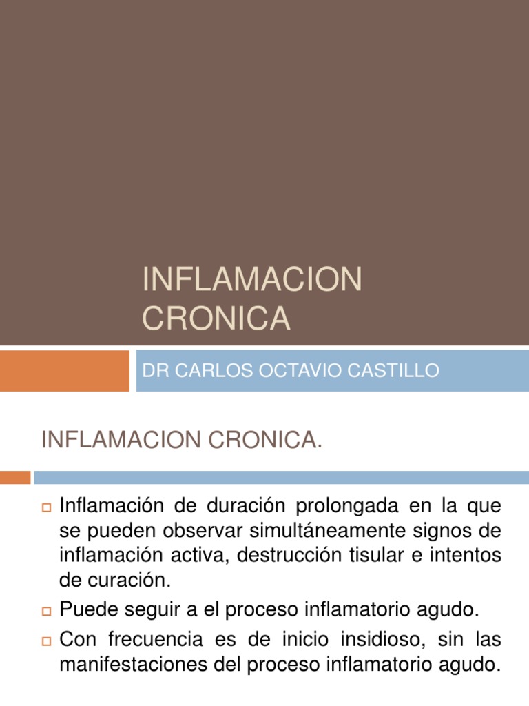 Inflamacion C | PDF | Inflamación | Sistema inmune