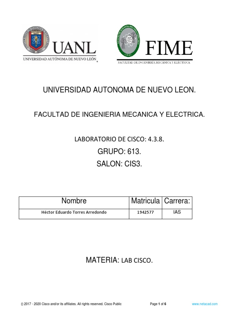 4 3 8 Packet Tracer 1942577 Configure Layer 3 Switching And Inter Vlan Routin Pdf Network
