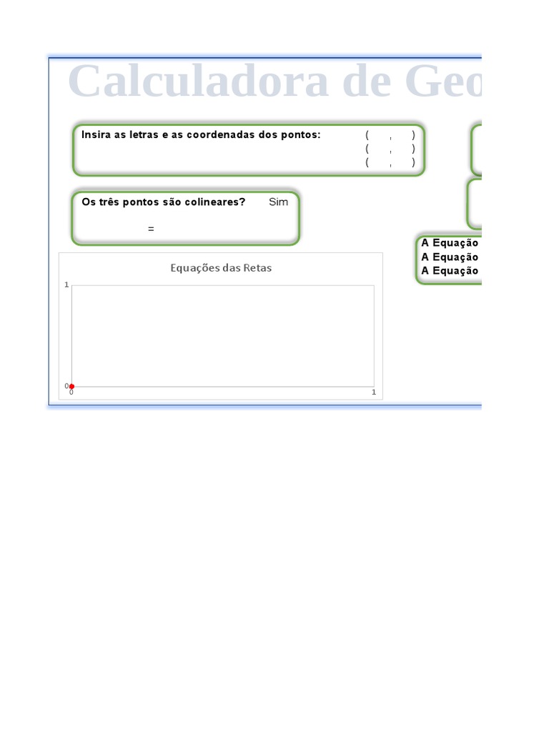 Calculadora de Geometria Analítica | PDF