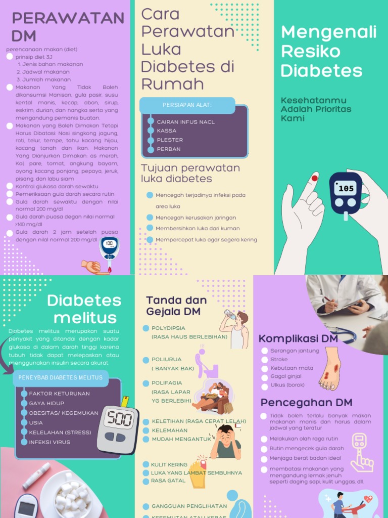 Pamflet Diabetes Melitus DM | PDF