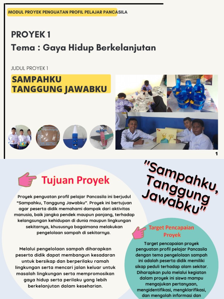 Modul Projek Gaya Hidup Berkelanjutan - Sampahku, Tanggung Jawabku ... Modul Projek Gaya Hidup Berkelanjutan - Sampahku, Tanggung Jawabku ...