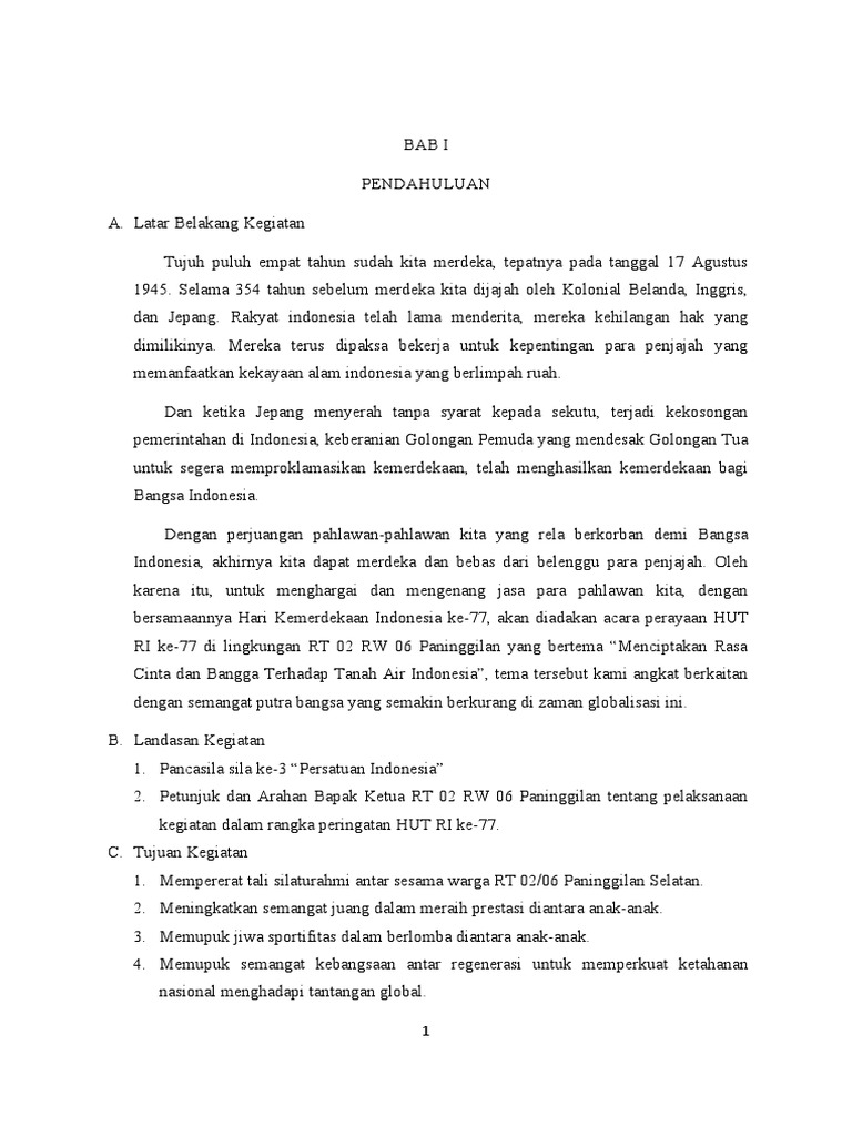 Propo 17 Kayaknya Fix | PDF
