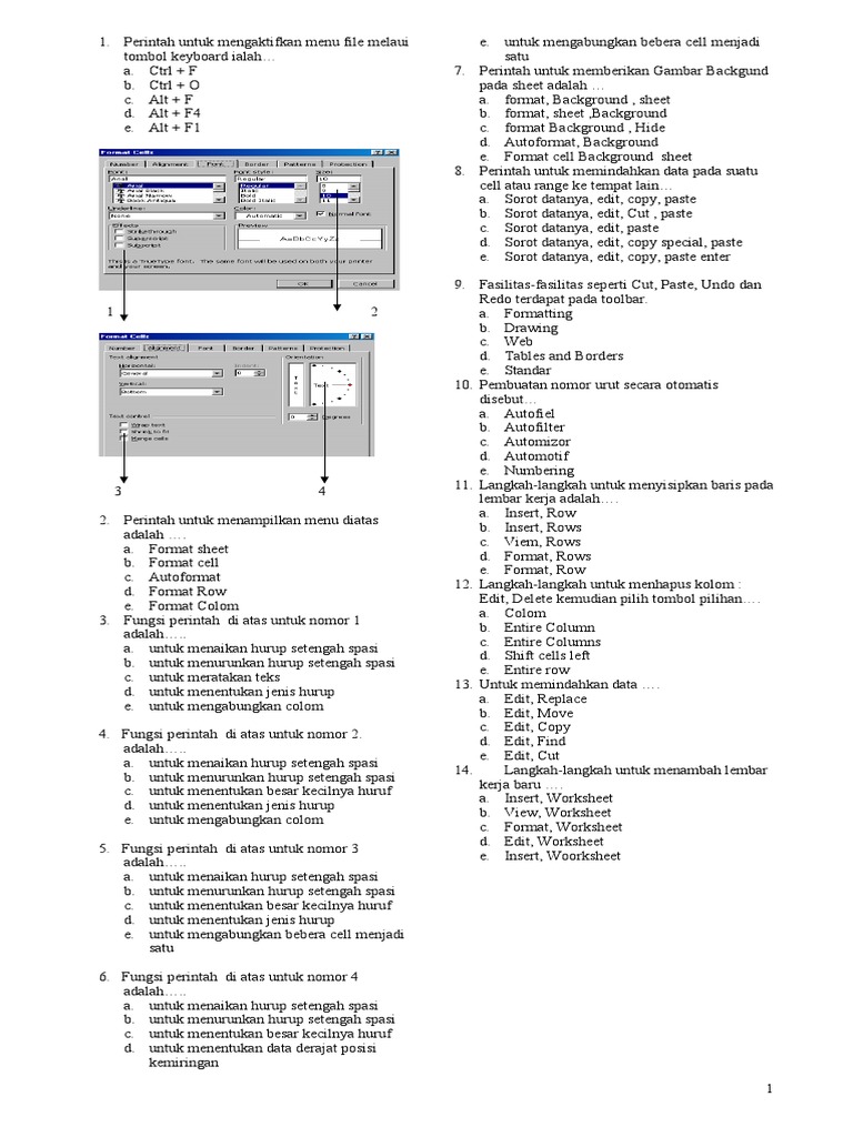 Soal Tik Xi - 10 | PDF