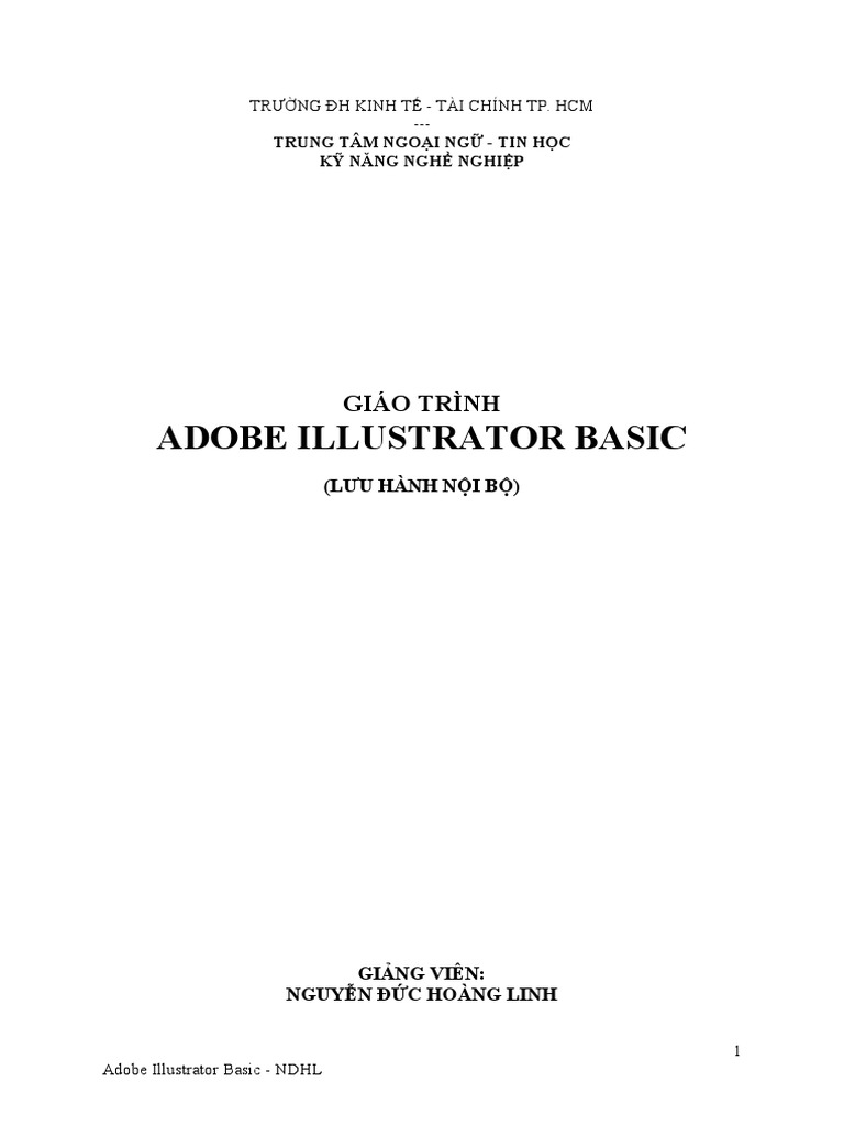 Adobe Illustrator Basic | PDF