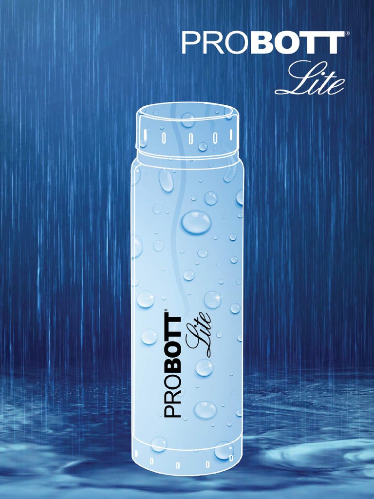 Probott Lite Stainless Steel Single Wall O2 Water Bottle 930ml PL 930 ...