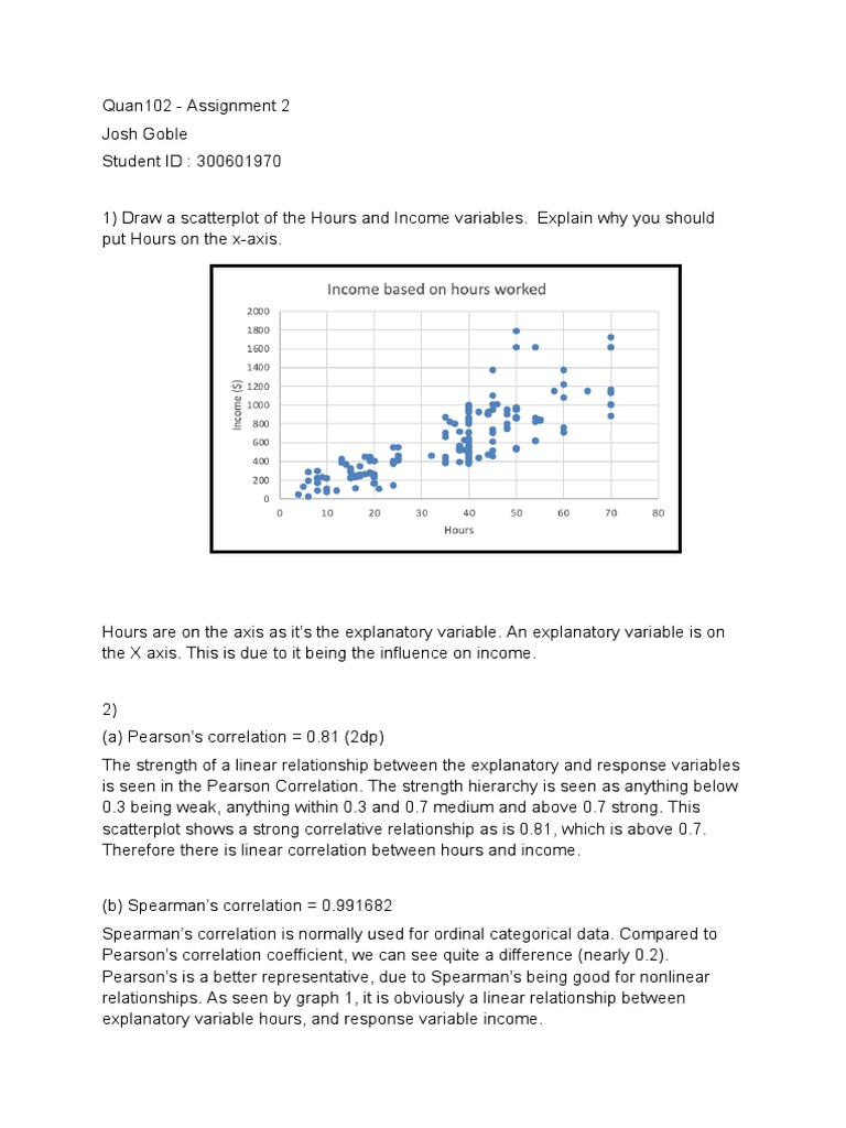 QUAN 102 Assignment 2 | PDF