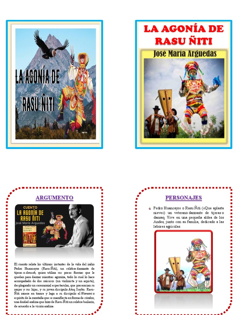 Personajes de La Agonía de Rasu Ñiti | PDF | Bailes