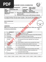 Ems June 2025 - Examination and Memo Grade 7 | PDF | Equity (Finance ...