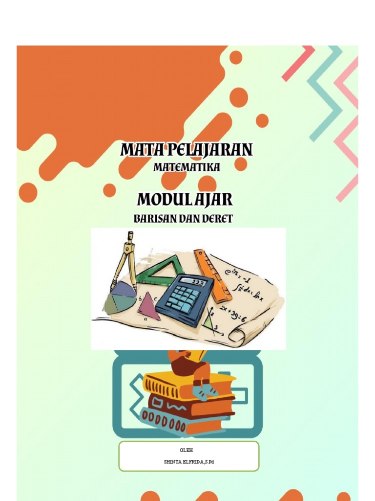 Modul Ajar Matematika - Barisan Dan Deret (Aritmatika Dan Geometri) - Fase E | PDF