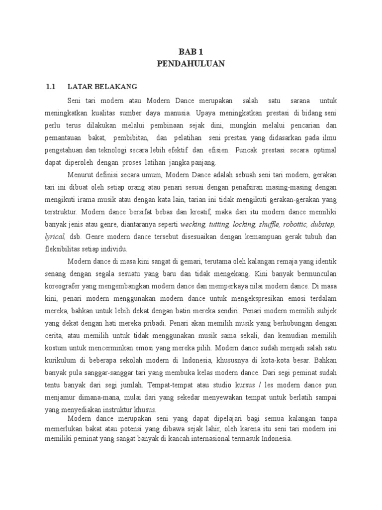 Contoh Proposal Pembentukan Ekskul | PDF