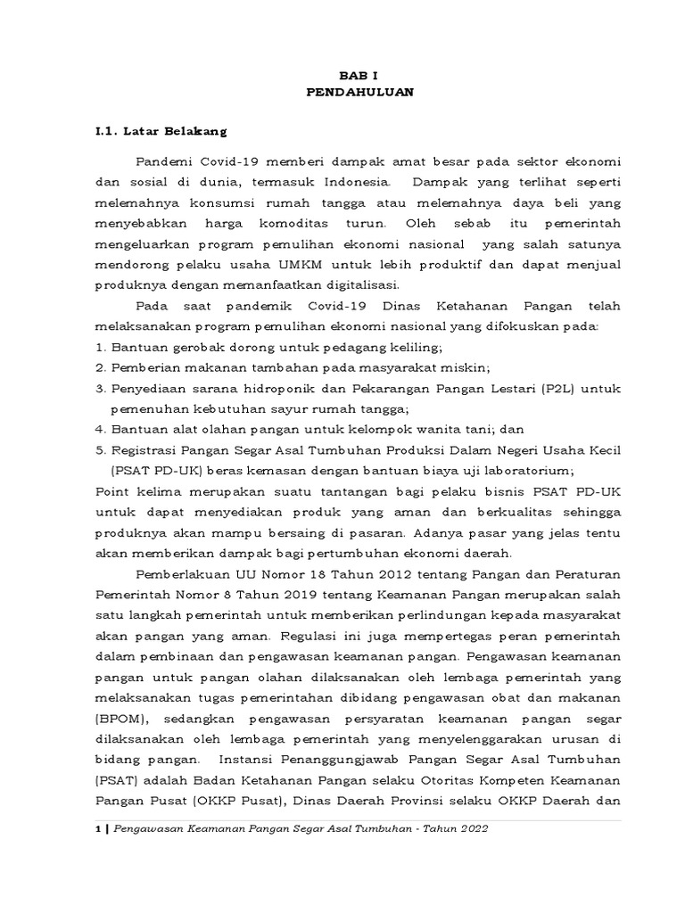 Laporan Pegawasan Keamanan Psat 2022 | PDF