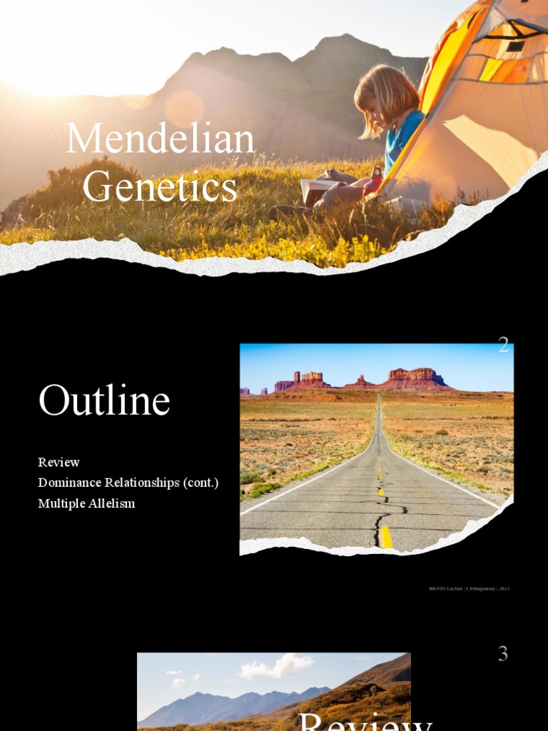 3 Mendelian and Non-Mendelian Genetics | PDF