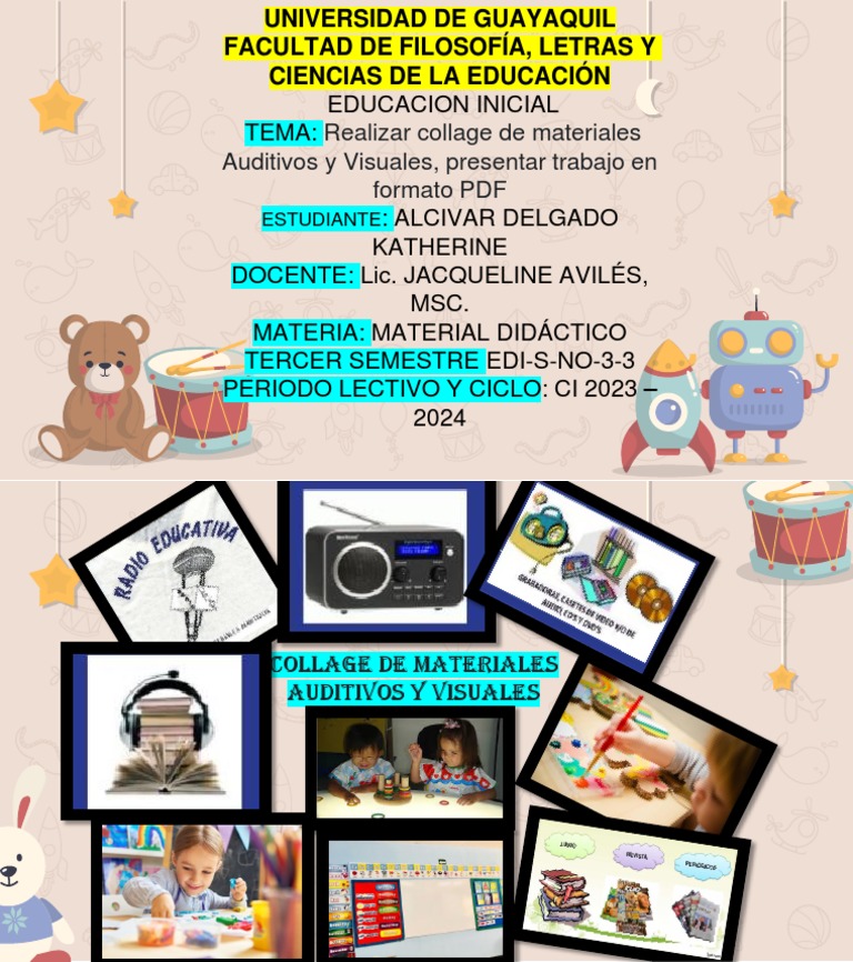 Collague Auditivos y Visuales | PDF