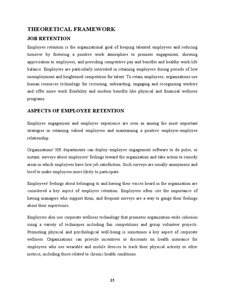 Employee Retention Strategies Overview | PDF