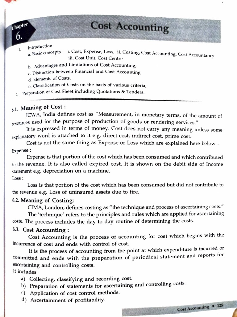 Accounts Unit 5 | PDF