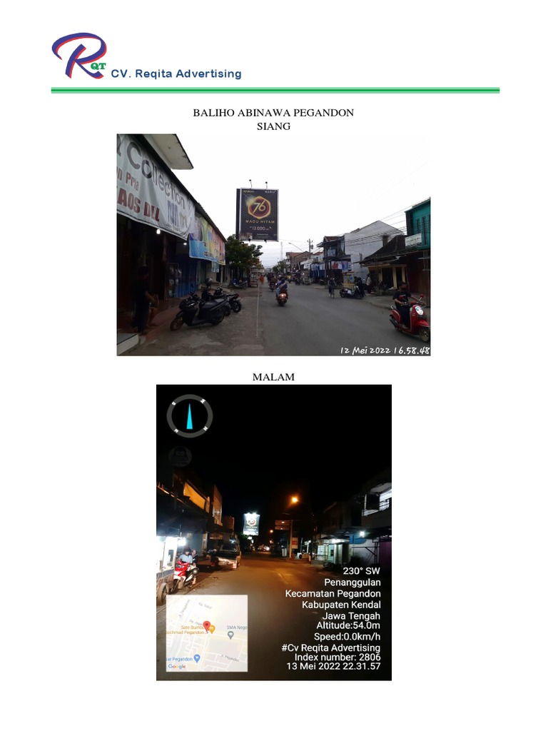 Dokumentasi Baliho Abinawa Pegandon | PDF