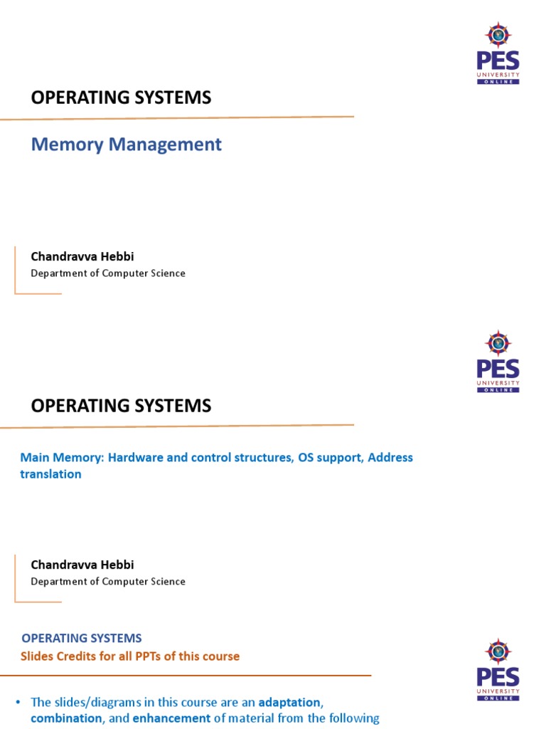 Operating Systems: Memory Management | PDF | Business | Computers