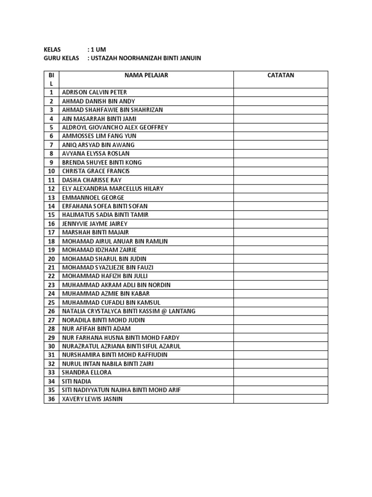 Form 1 | PDF