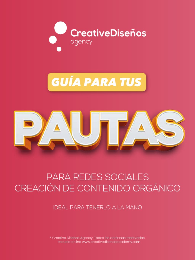 Ebook - Guía para Pautas | PDF