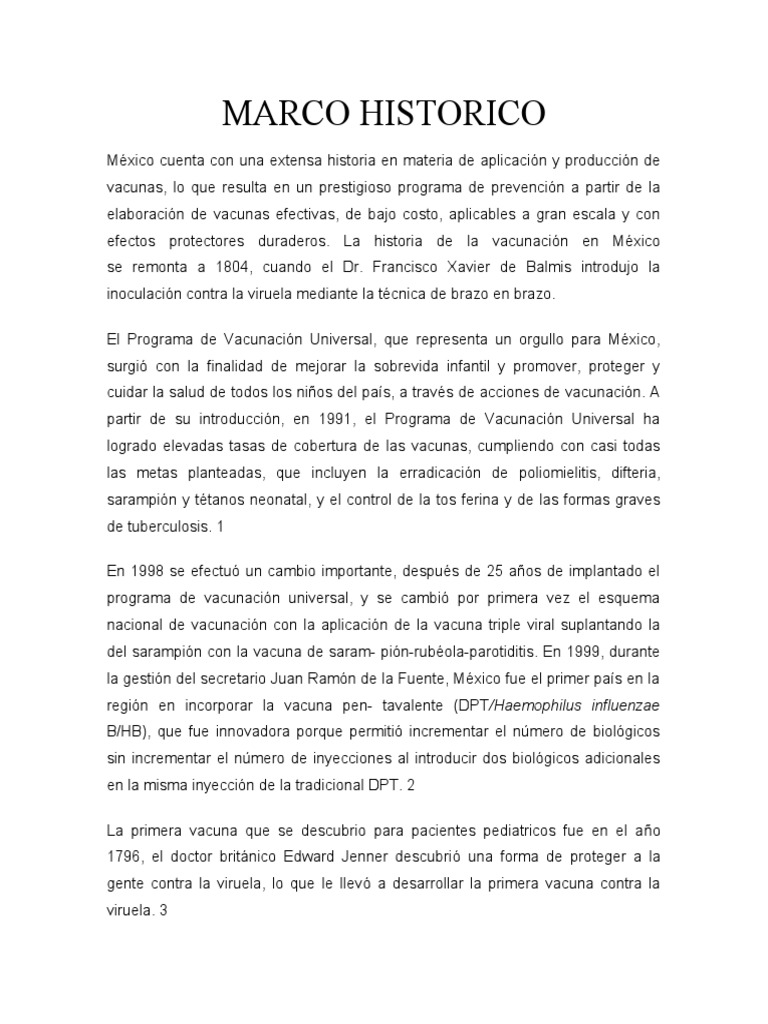 Marco Historico | PDF