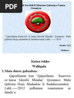 Miindaa Haaraa Bara 2018 | PDF