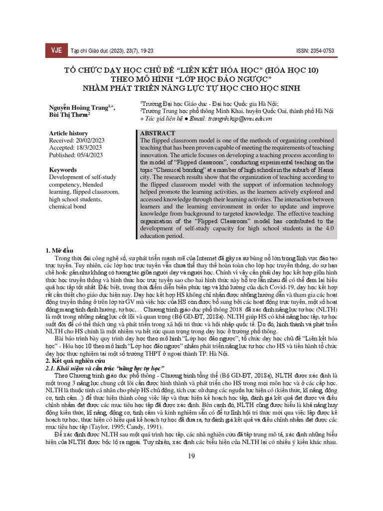 Nguyn Hong Trang Bi TH THM | PDF