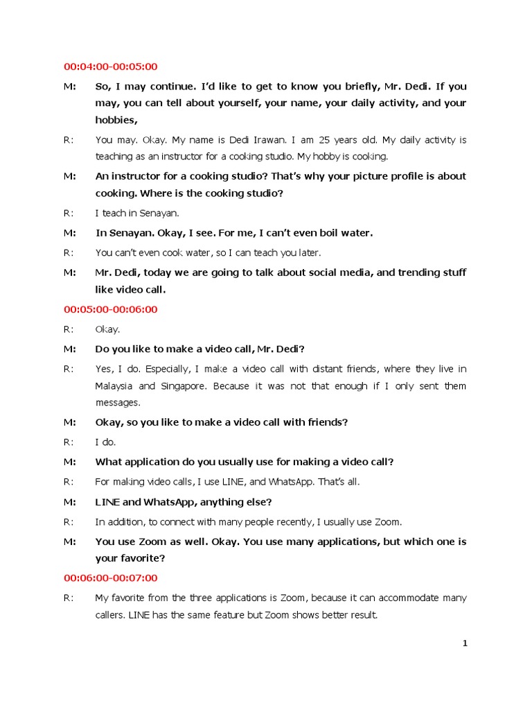 (Test) IDI 5 | PDF | Facebook | Mass Media