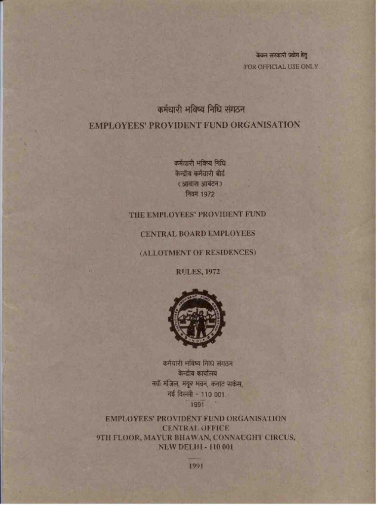 Quarter - Allotment - Rules - English Rule | PDF