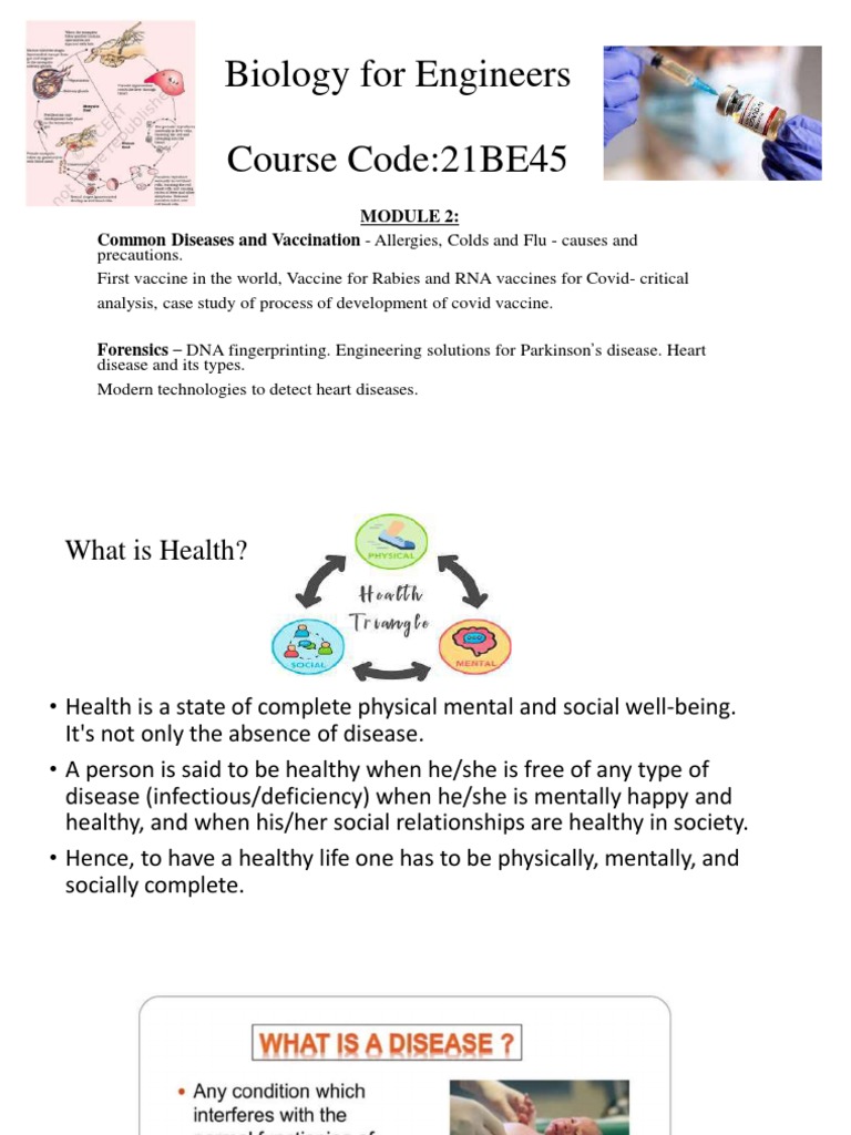 Biology for Engineers MODULE 2 | PDF