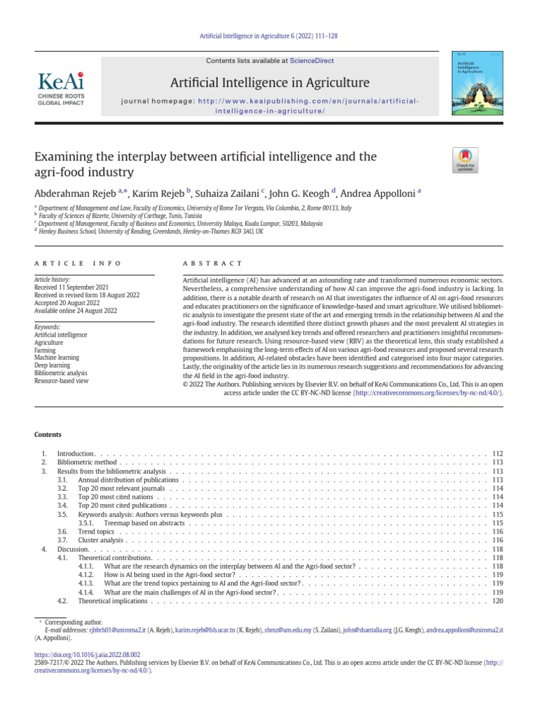 1 s2.0 S2589721722000095 Main | PDF | Artificial Intelligence ...