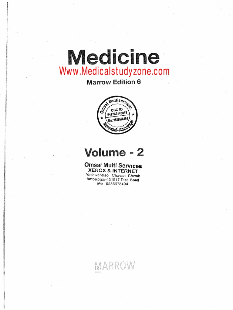 Free Marrow Notes and Resources | PDF