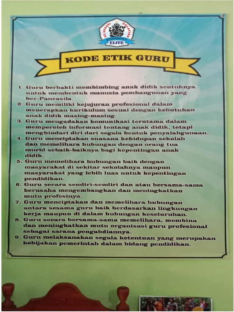 Kode Etik Guru | PDF