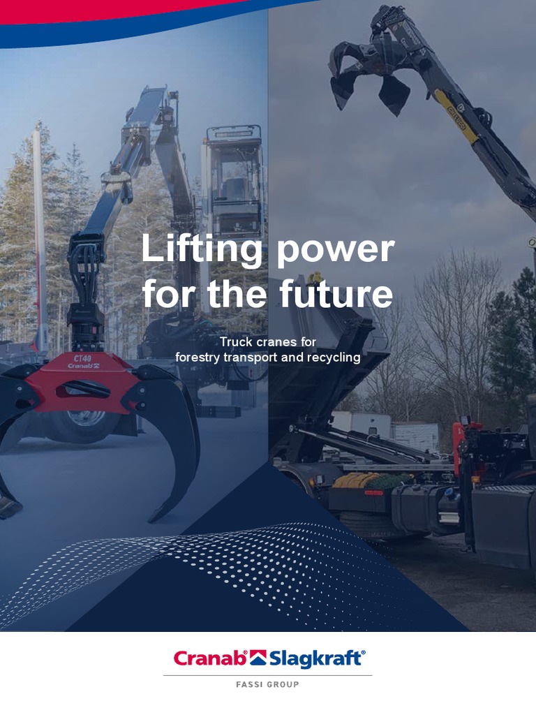 Cranab Cranes en | PDF | Crane (Machine) | Truck