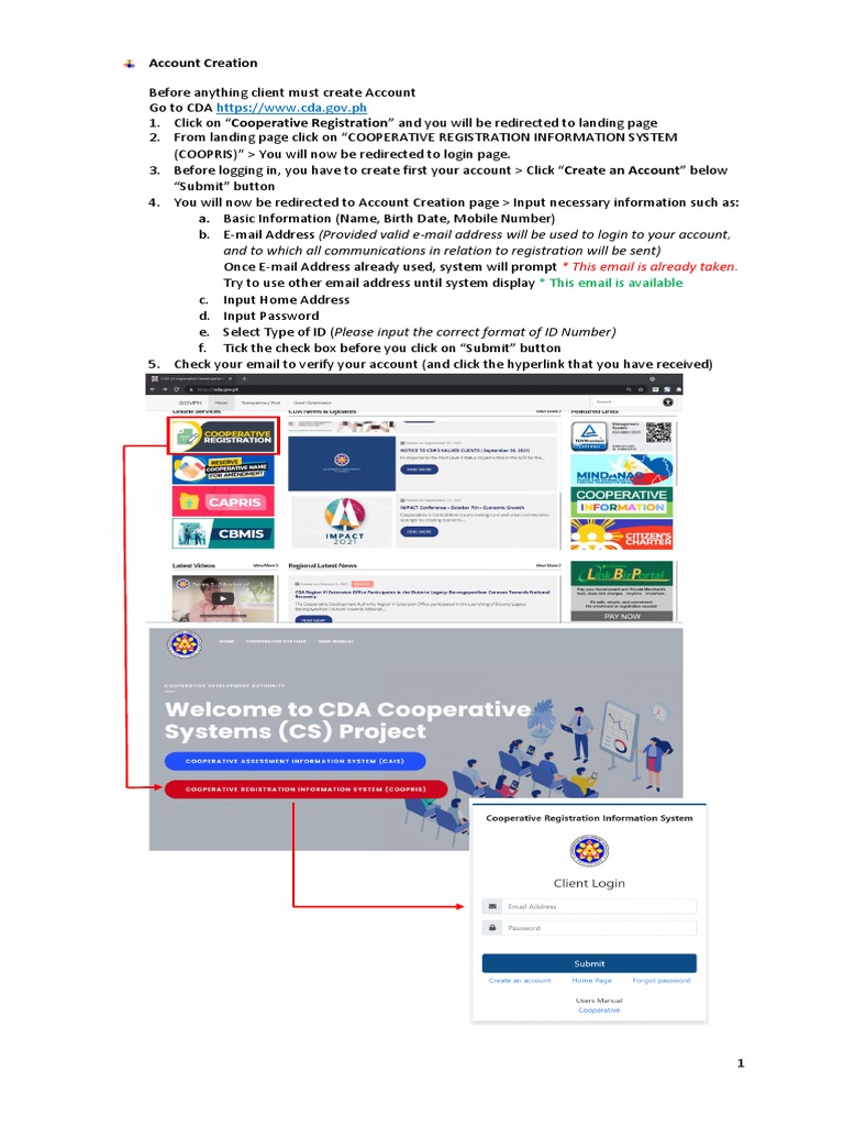 Cooperative Registration | PDF