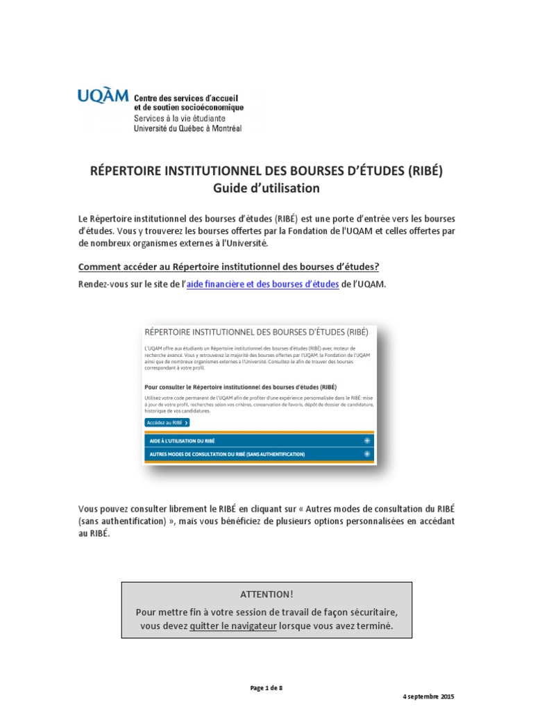 Guide Utilisation A15 | PDF