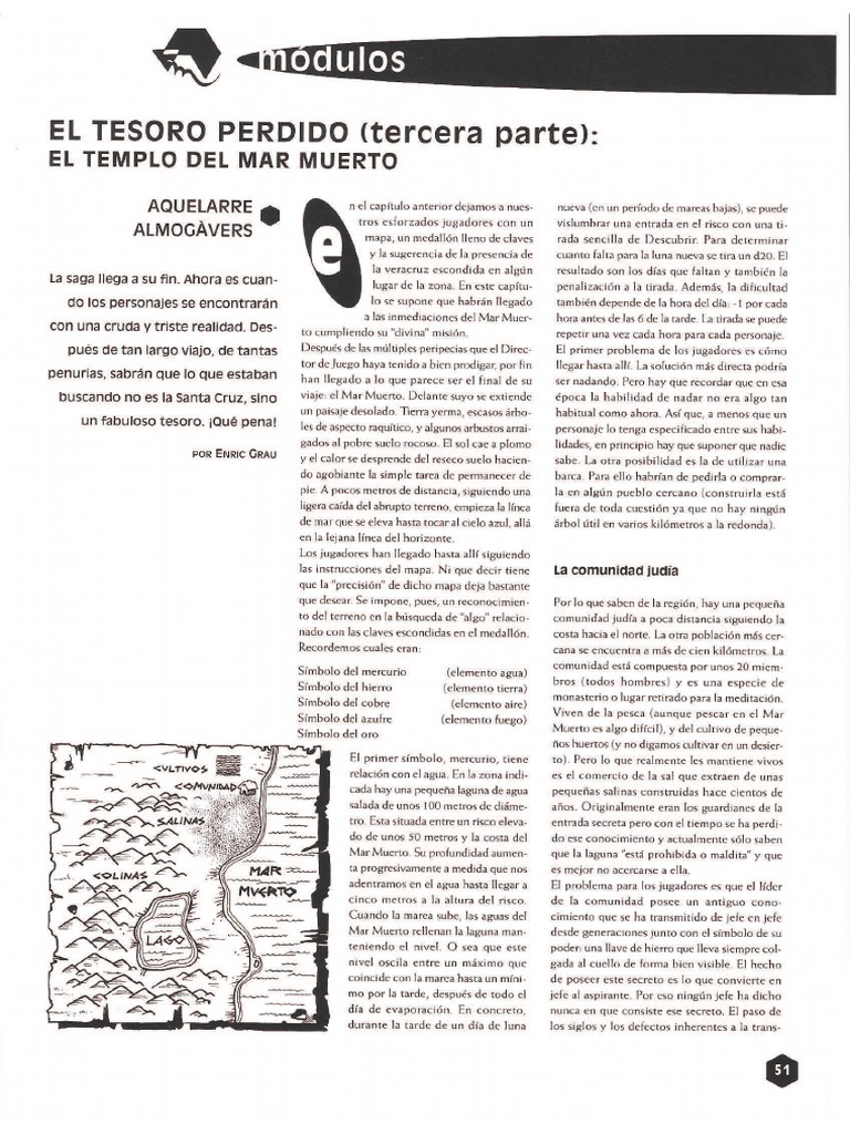 El Tesoro Perdido III | PDF