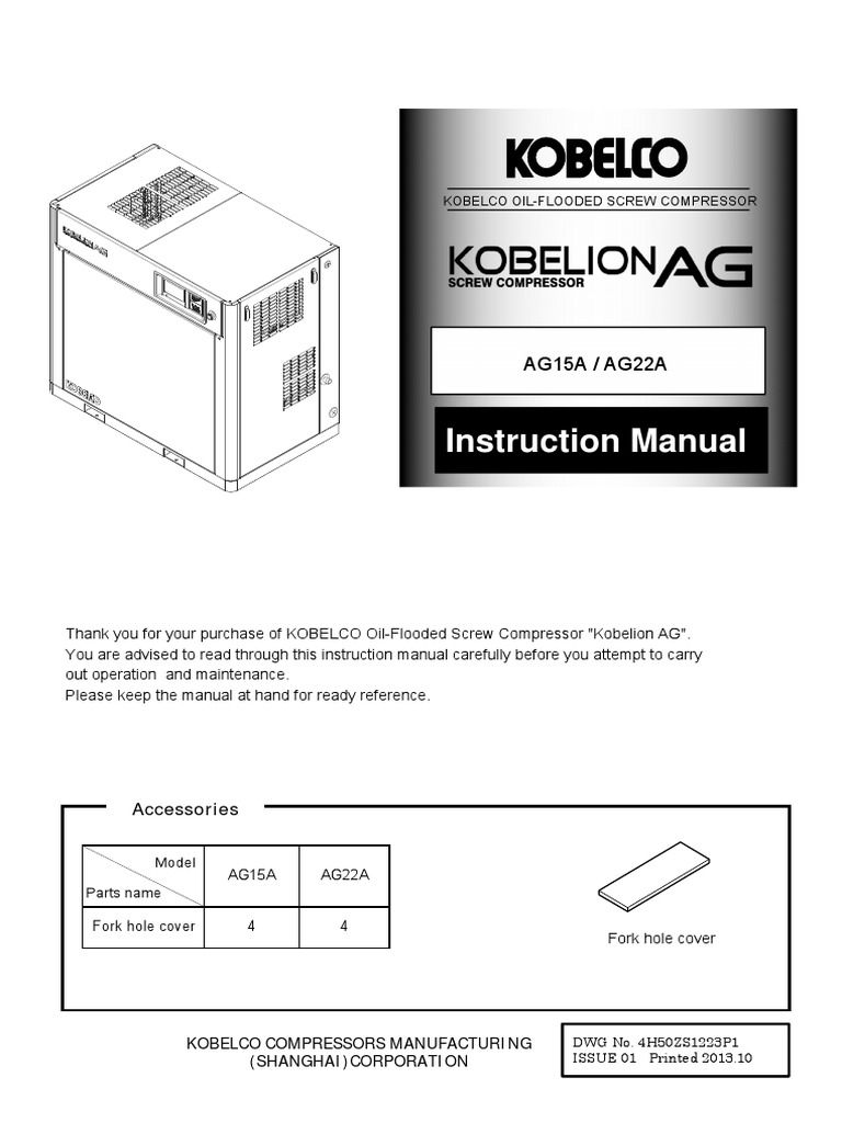 Instruction Manual: AG15A / AG22A | PDF