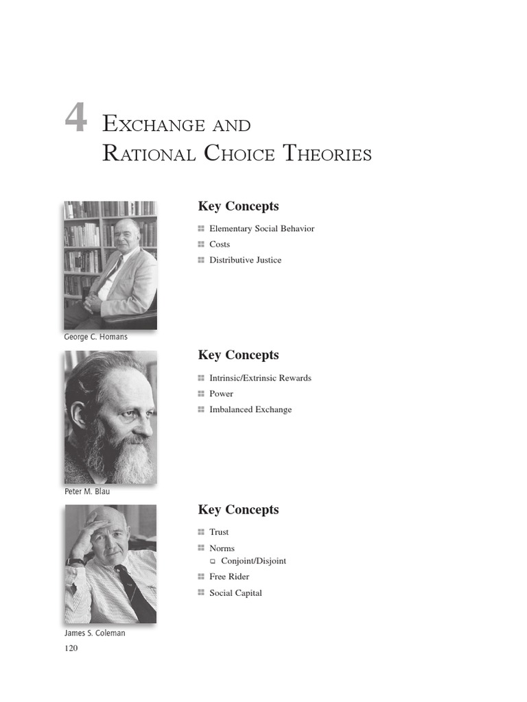 Rational Choice Theory | PDF